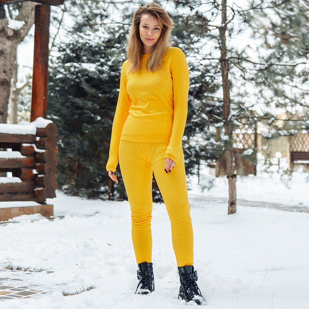 Women's Heavyweight Thermal Sets | Extreme Cold Protect – Merino Tech