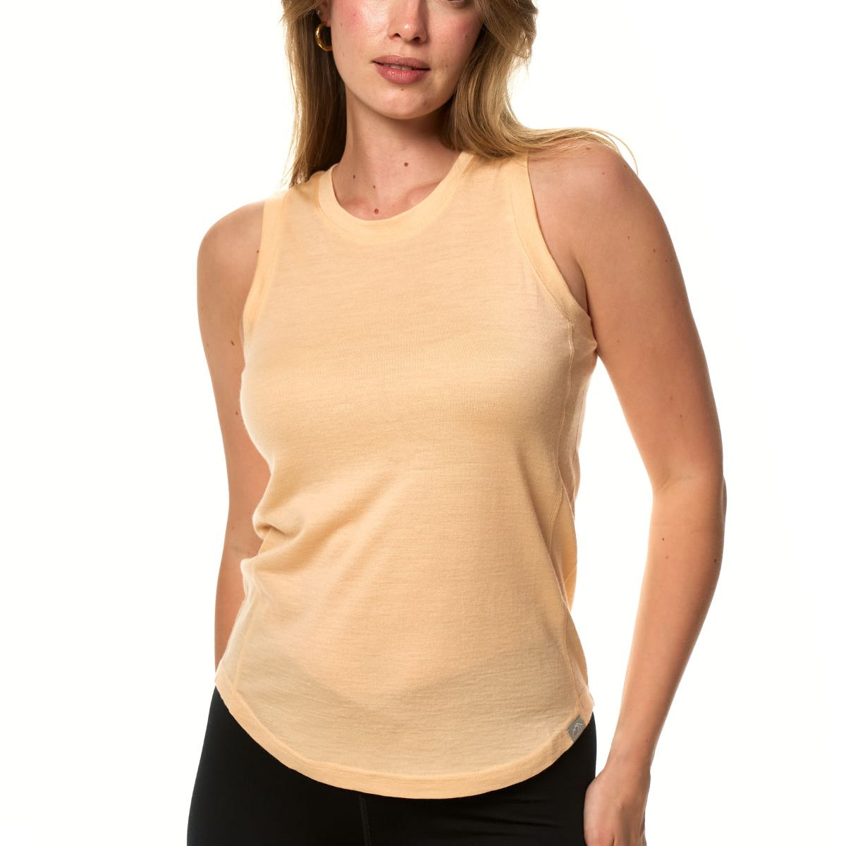Merino Tank Top Women Peach | Comfortable Layer for Outdoor Workouts ...