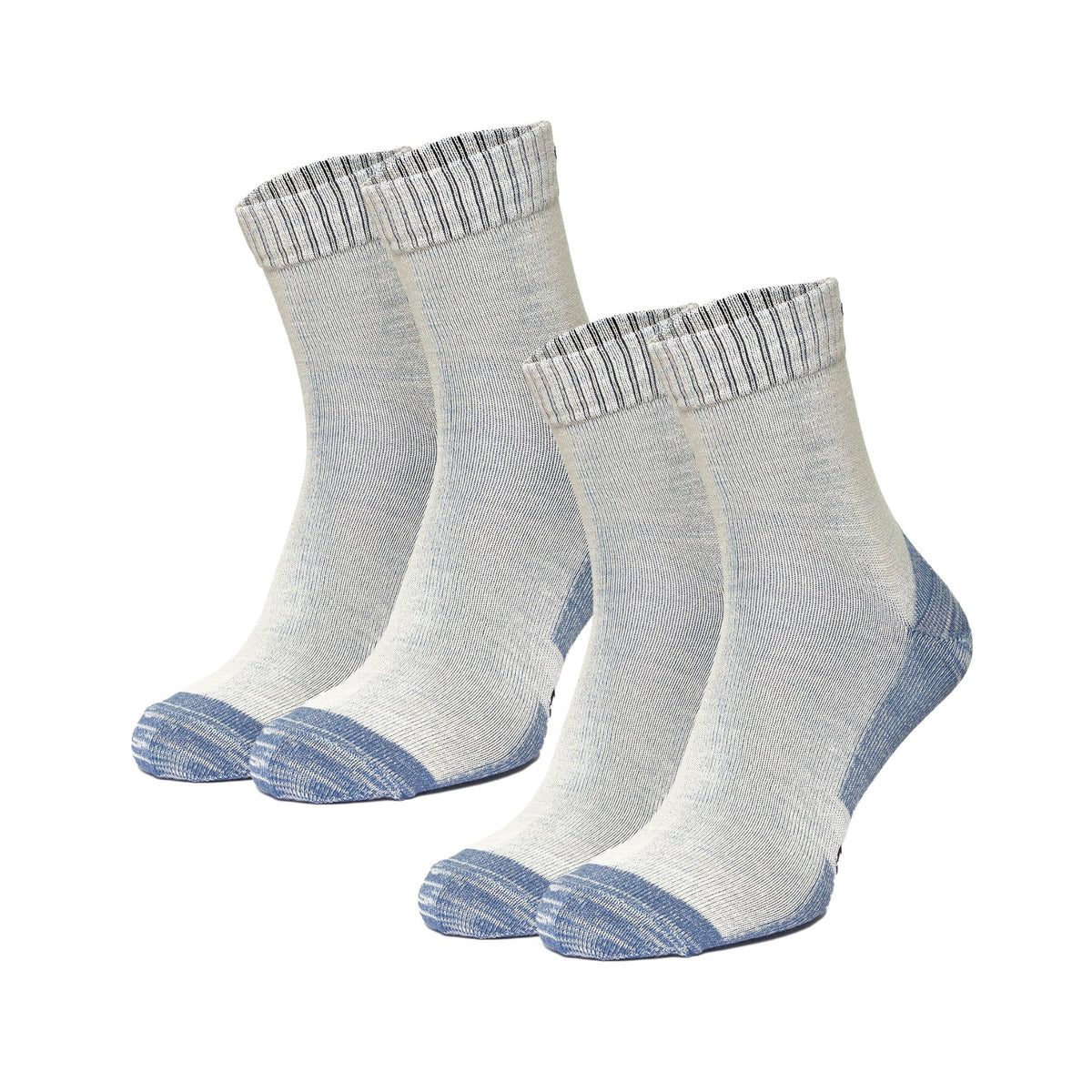 Merino Wool Running Socks - Cream Blue – Merino Tech
