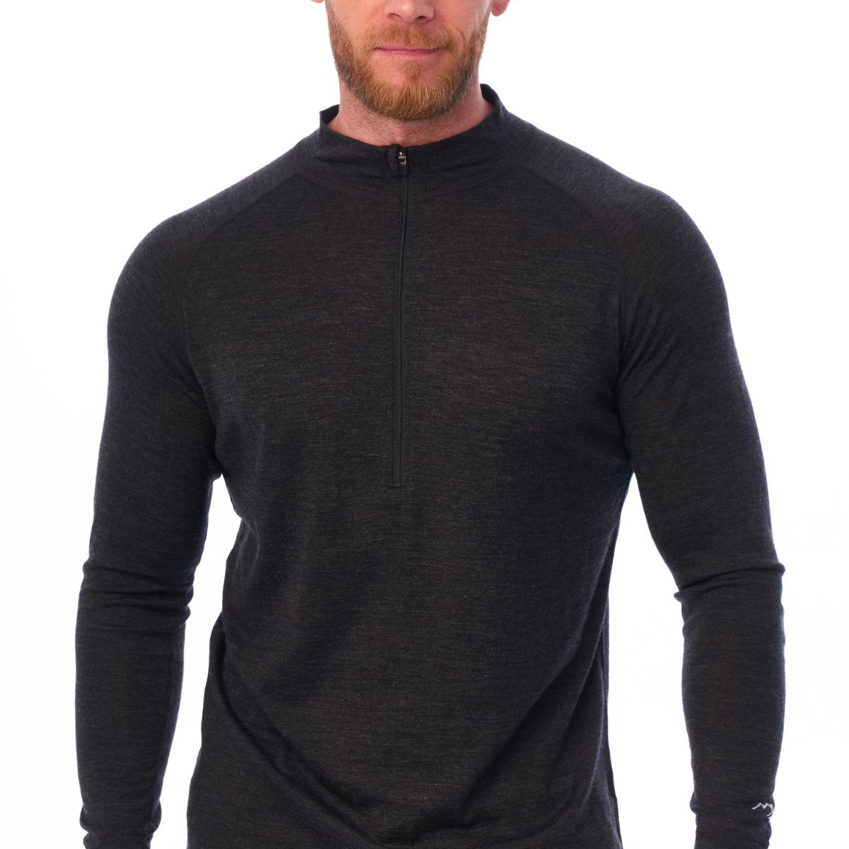 Men's Merino Half Zip Long Sleeve | Stay Cool & Dry – Merino Tech