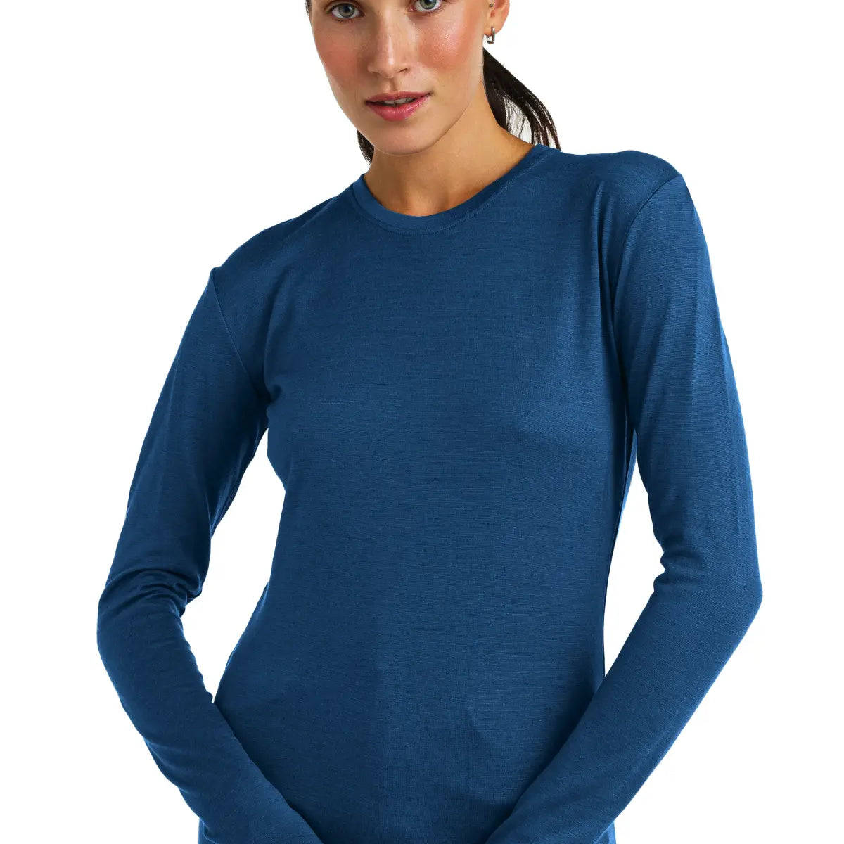 Light & Breezy Women's Merino Denim Blue Set for Warm Weather | Merino ...