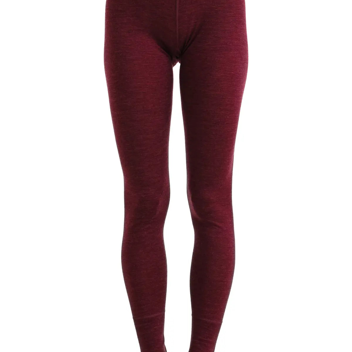Women’s Merino Wool Pants 165 Burgundy – Lightweight Comfort – Merino Tech