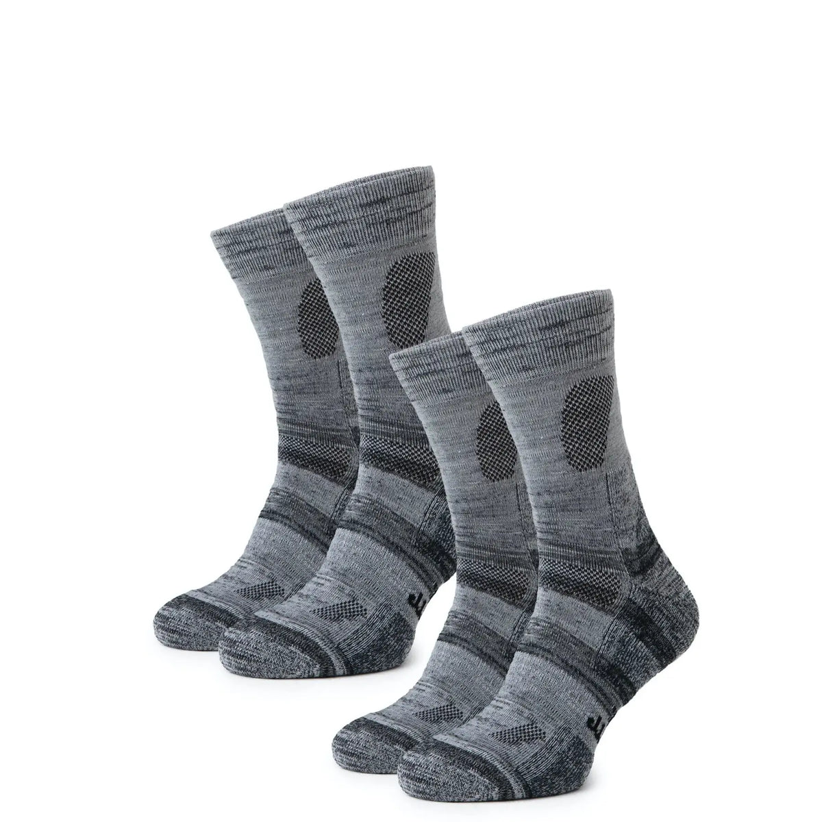 Merino Wool Socks Heather Shadow | Durable & Comfortable – Merino Tech