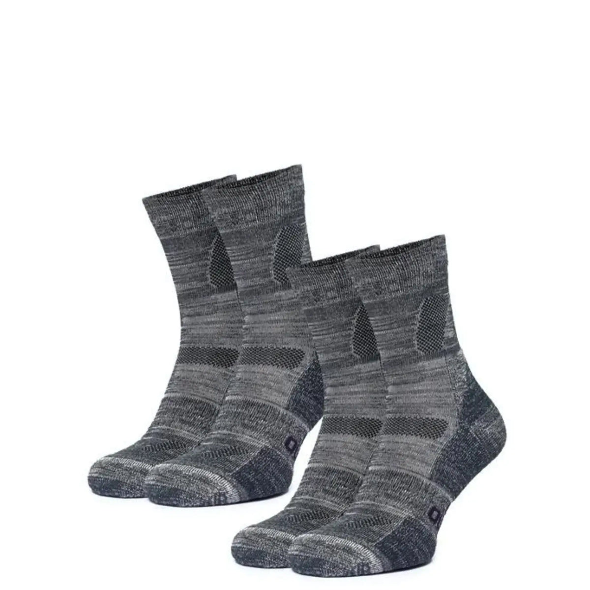 Merino Wool Socks – Oatmeal Black | Warm & Breathable – Merino Tech