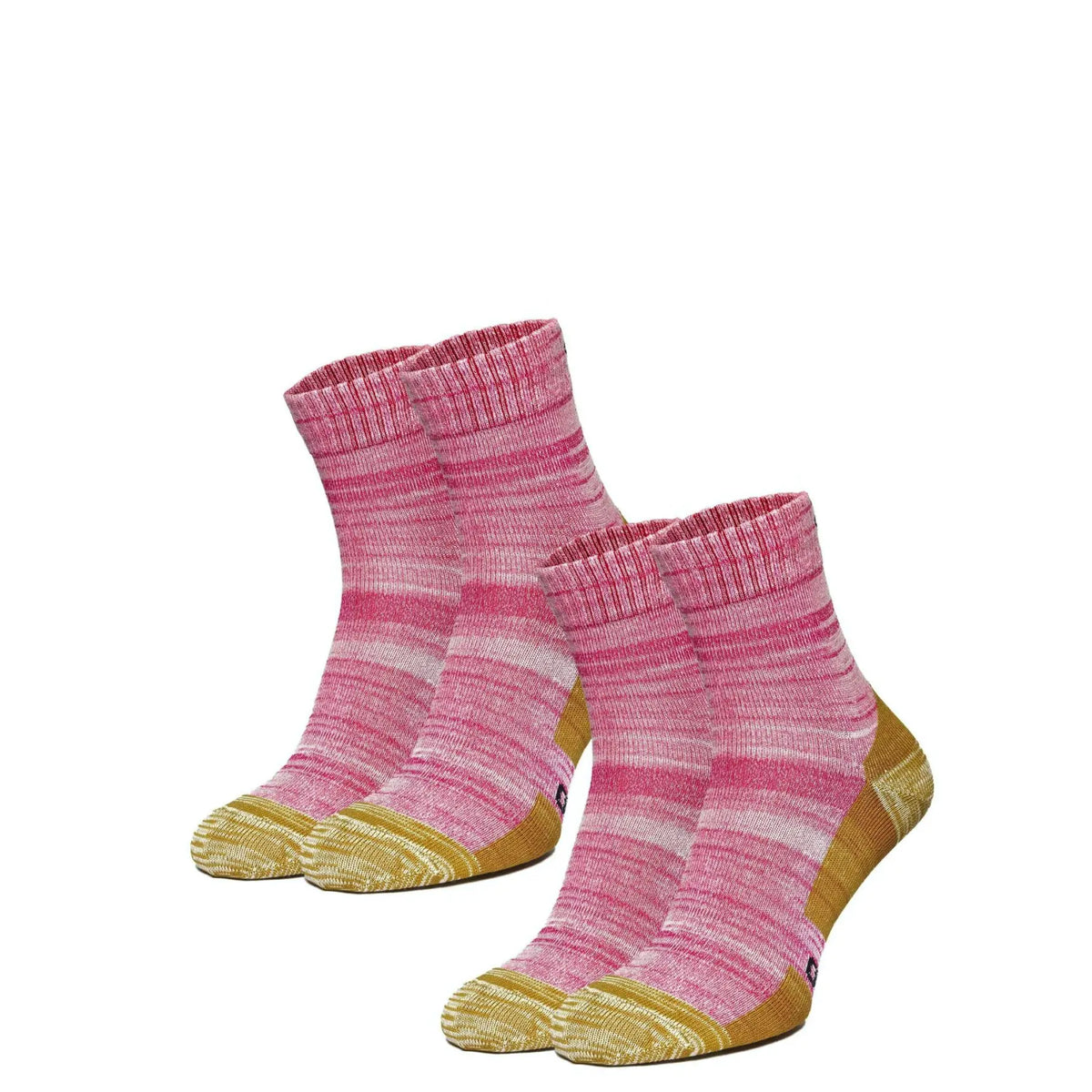 Merino Wool Running Socks Pack of 2 Moisture-Wicking | Beetroot Olive ...