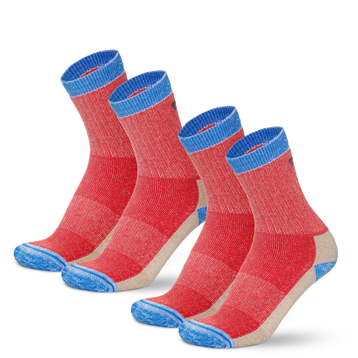 Merino Wool Running Socks - (Pack of 2) Watermelon Splash – Merino.tech
