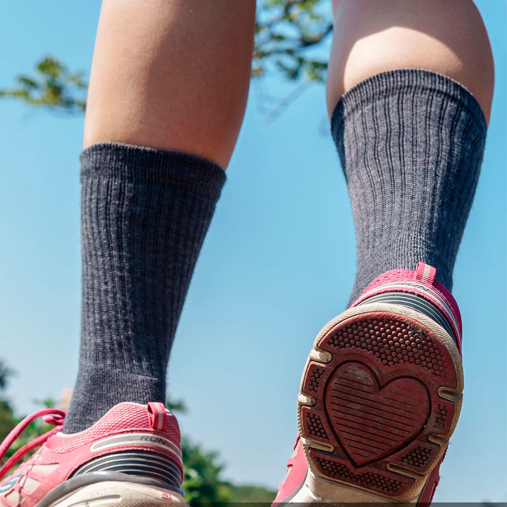 Merino Wool Socks – Navy Grey | Durable & Comfortable – Merino Tech